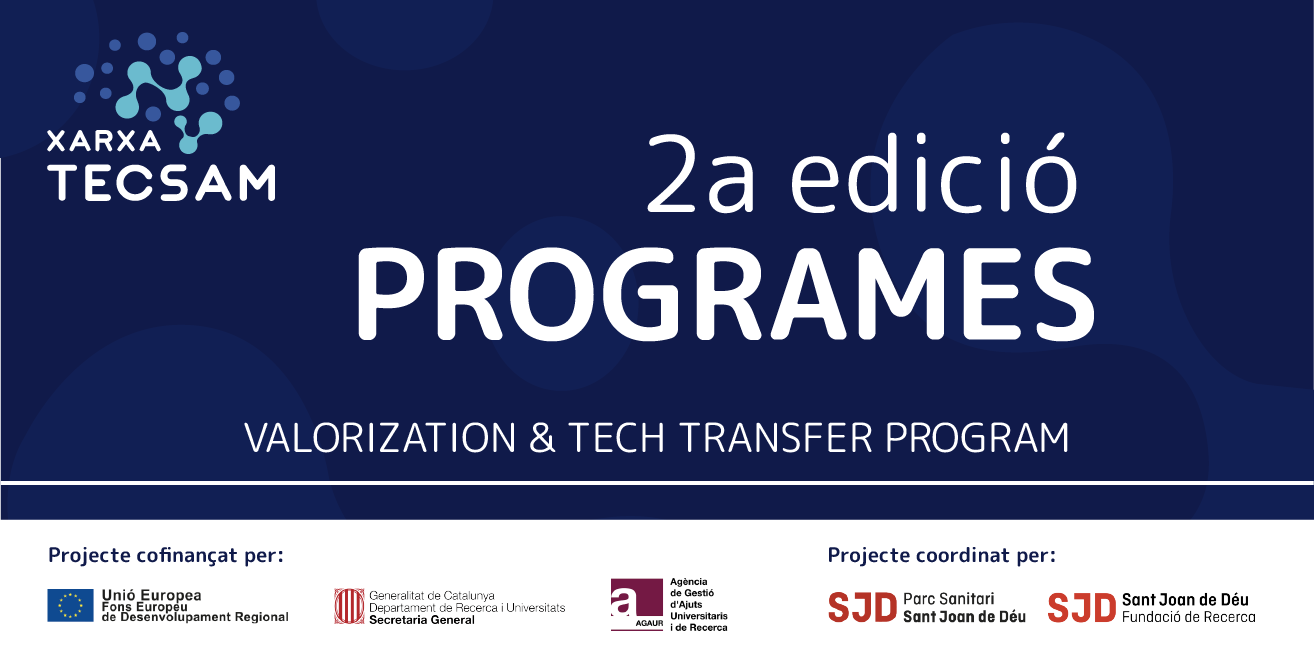 Lanzamos la II edición de los Programas de la Red TECSAM - Xarxa TECSAM