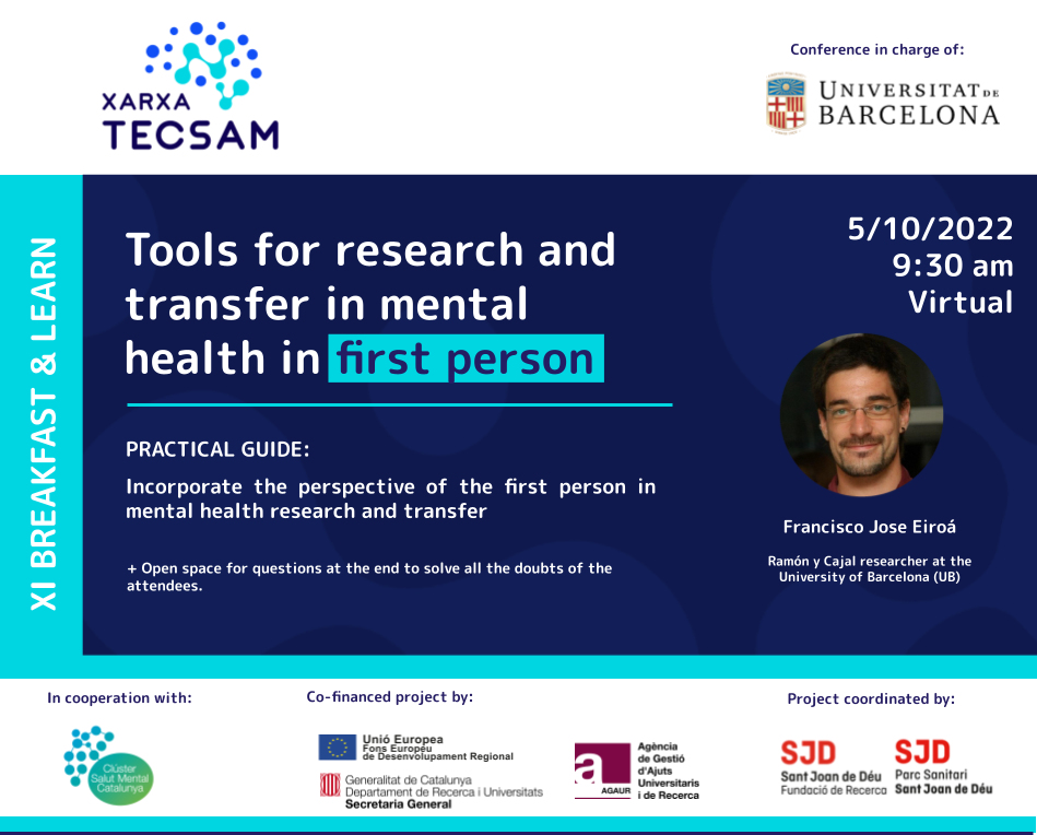 Register to the XI Breakfast & Learn - Xarxa TECSAM