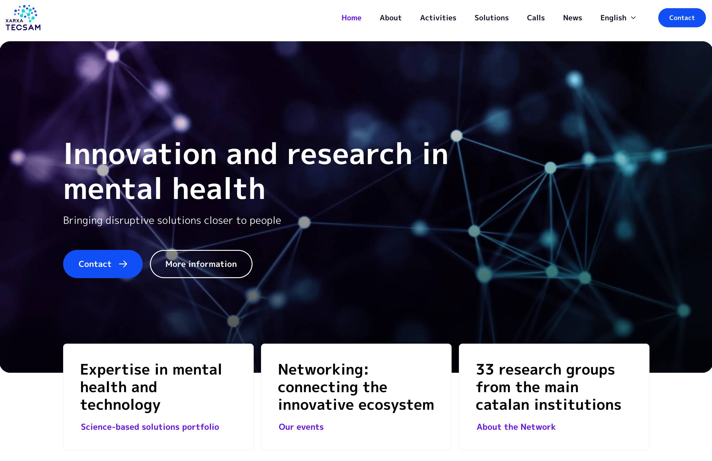 New website launched - Xarxa TECSAM